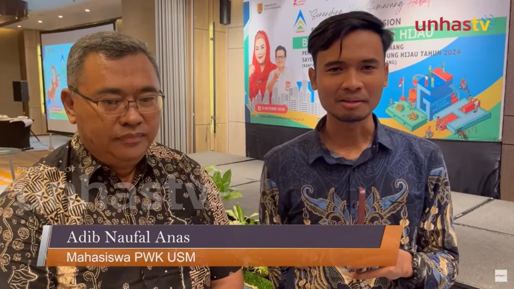 Video: Adib Naufal, Mahasiswa PWK USM Juarai Sayembara Desain Gedung ...