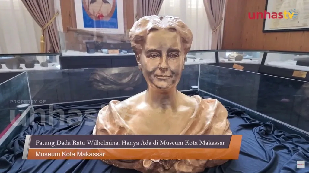 Video: Patung Dada Ratu Wilhelmina, Hanya Ada di Museum Kota Makassar ...