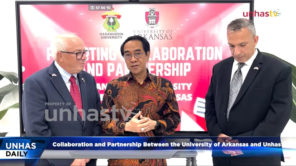 Video: Unhas Jalin Kemitraan Strategis dengan University of Arkansas ...